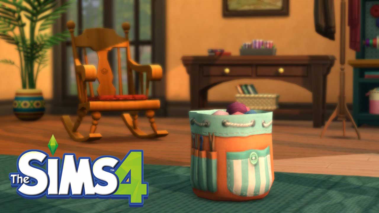 The Sims 4 Nifty Knitting Trailer - The Sim Architect