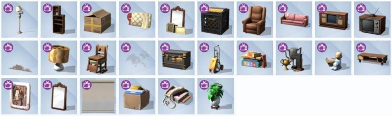 The Sims 4 Basement Treasures Kit - The Sim Architect