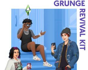 The Sims 4 Grunge Revival Kit - The Sim Architect