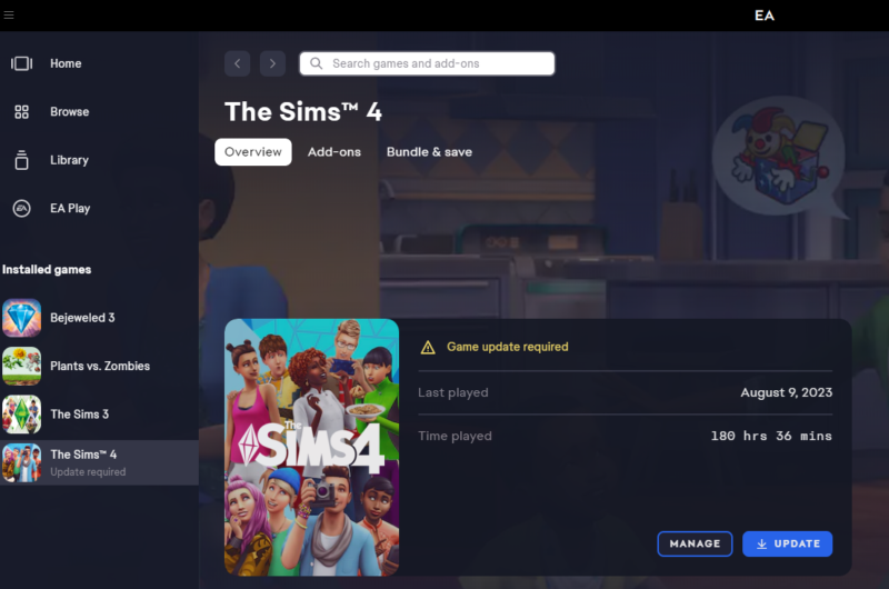 The Sims 4 1.100.147.1030 Something Went Wrong Update - August 21st ...