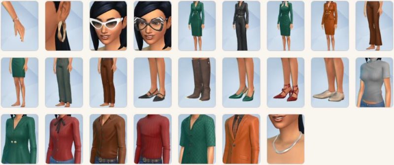 The Sims 4 Business Chic Kit - The Sim Architect
