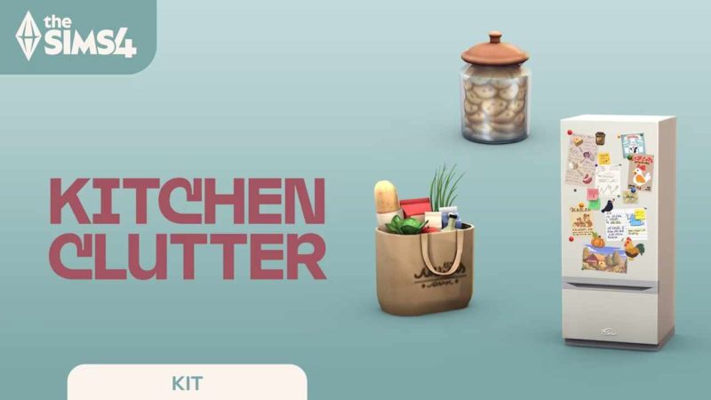 The Sims 4 Kitchen Clutter Kit - The Sim Architect